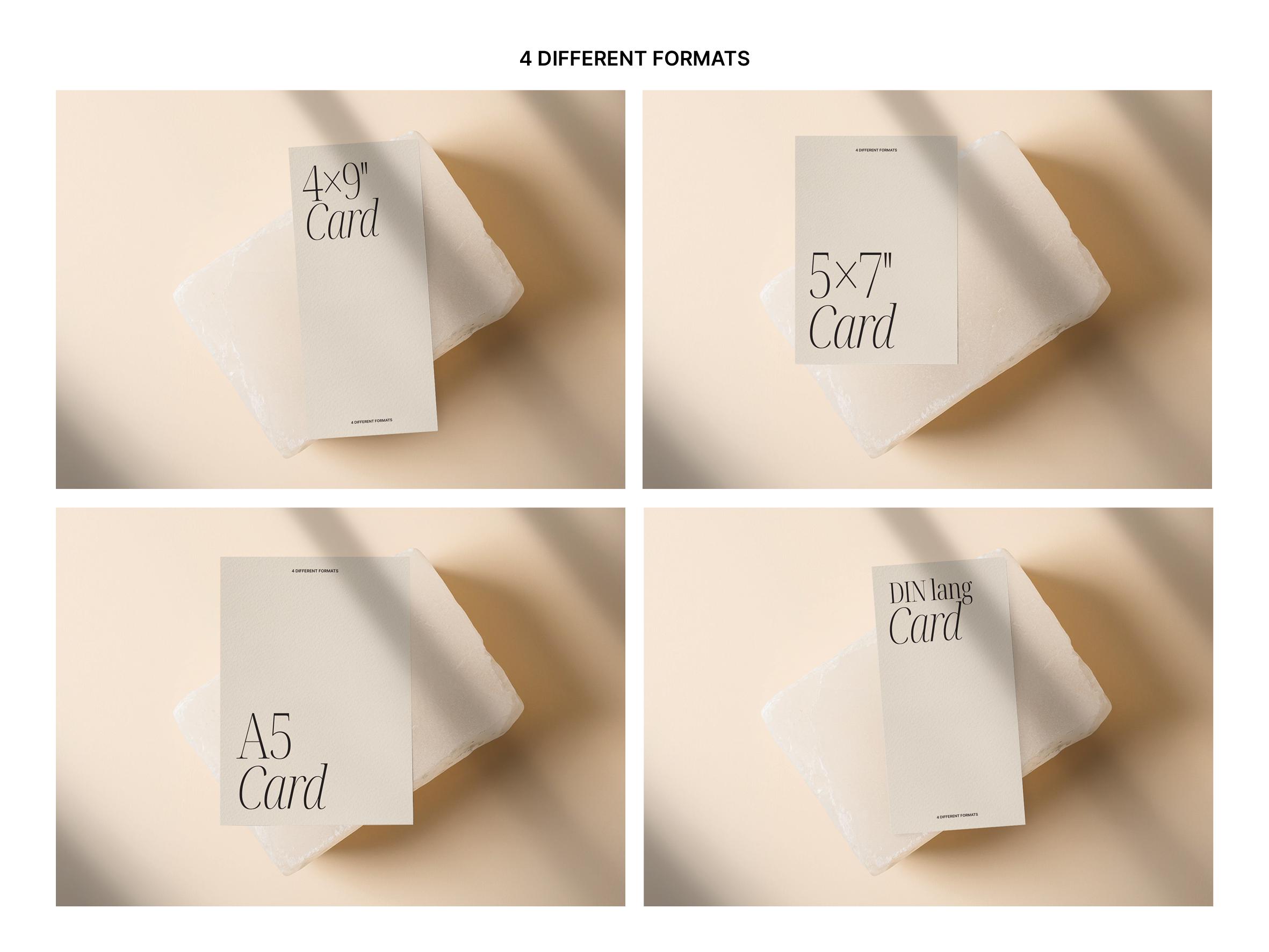 Modern Cardmockup, Minimal Mockup, Flyer Mockup, PSD Smart Object ...