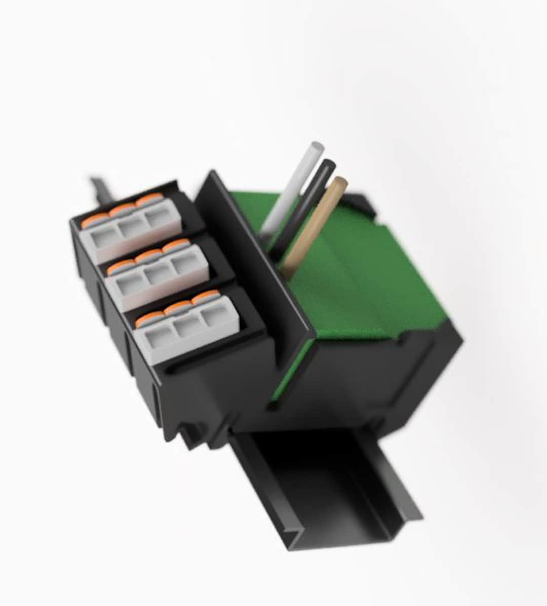 Loxone Nano 2 Relay Tree Rail Adapter, DIN Rail Adapter - Etsy