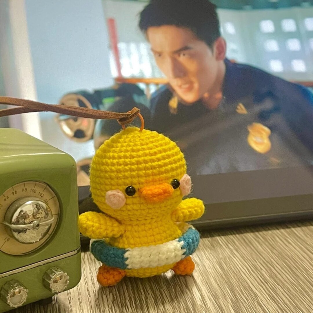 Funny DUCKIE With a Swim Ring, Silly Duck, Easy and Low Sew, Gifts ...