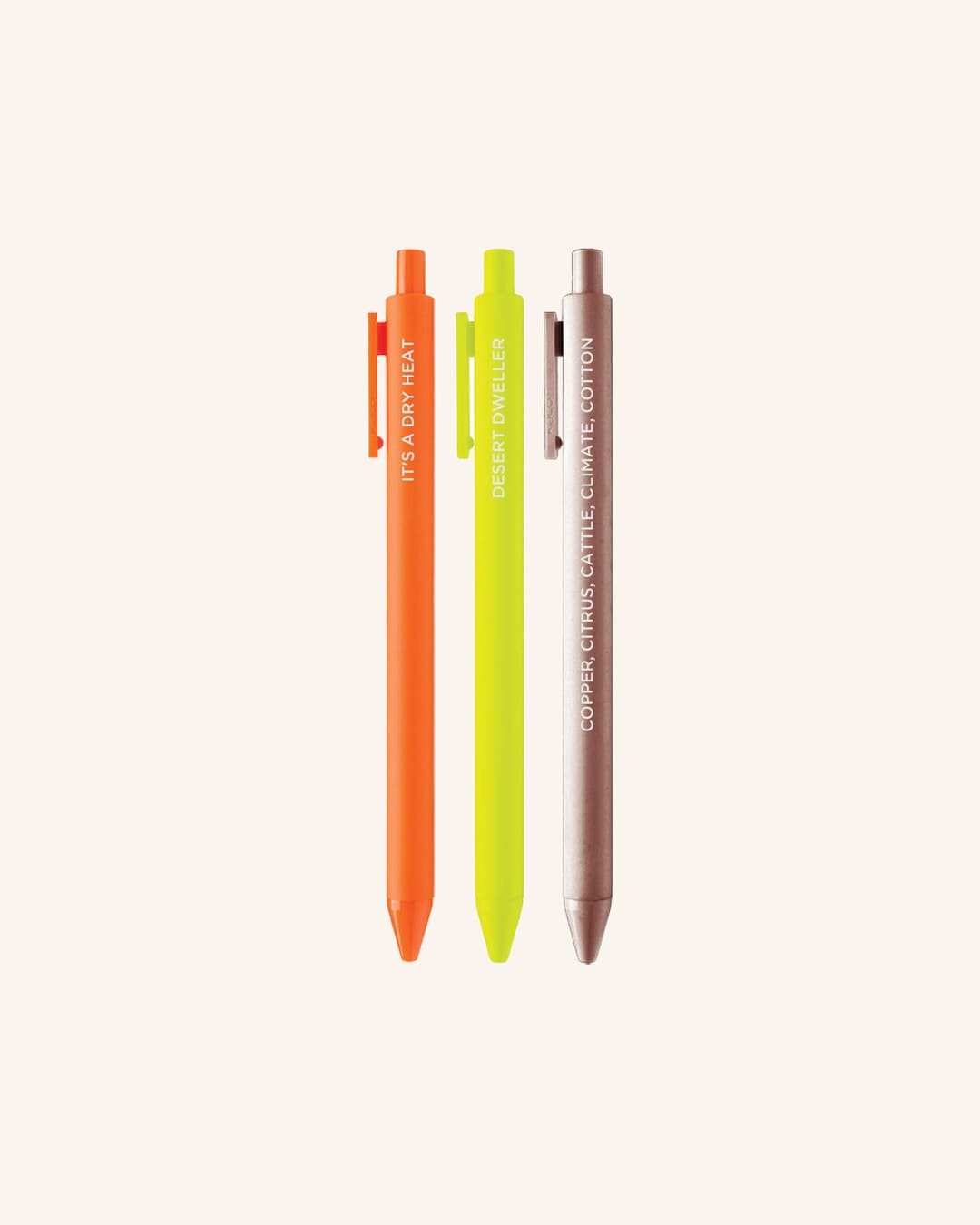 Arizona Local Gel Pen Trio Black Ink Gel Pens - Etsy