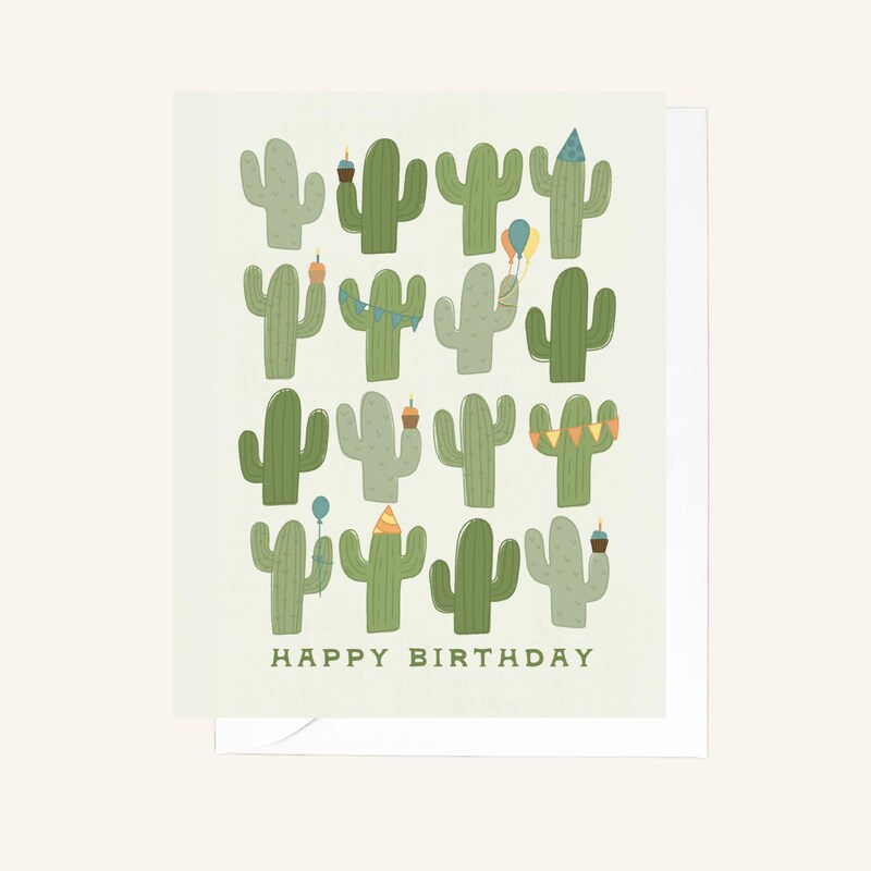 Cactus Card - Etsy