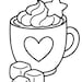 Cozy Hot Cocoa Coloring Pages - Digital Download & Printable Fun for ...