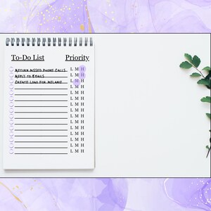 Priority To-do List Printable: Editable Task Planner (digital Download ...