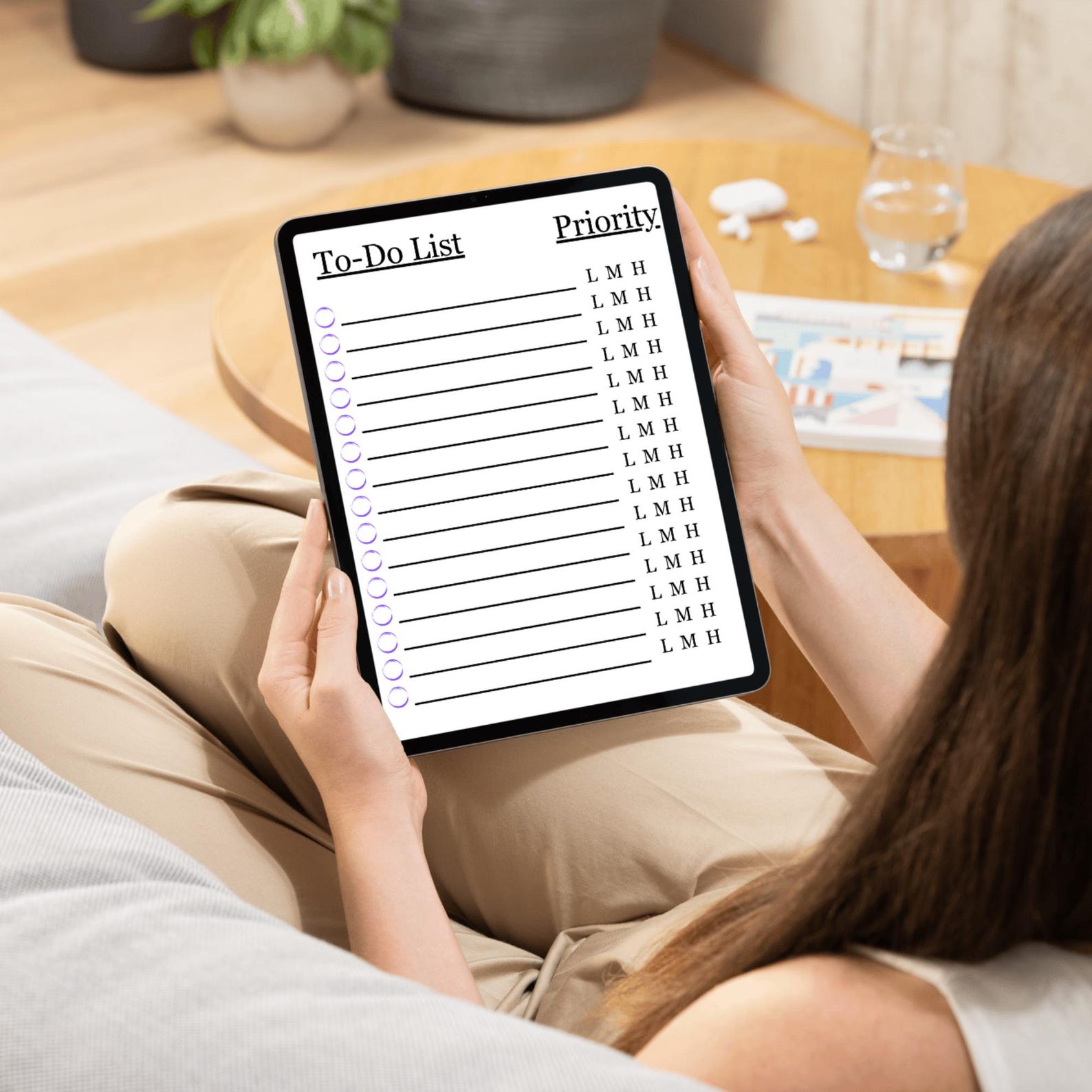Priority To-do List Printable: Editable Task Planner (digital Download ...