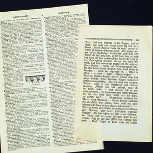 Vintage Paper Lot- 30 Foreign Language Book & Illustrated Dictionary ...