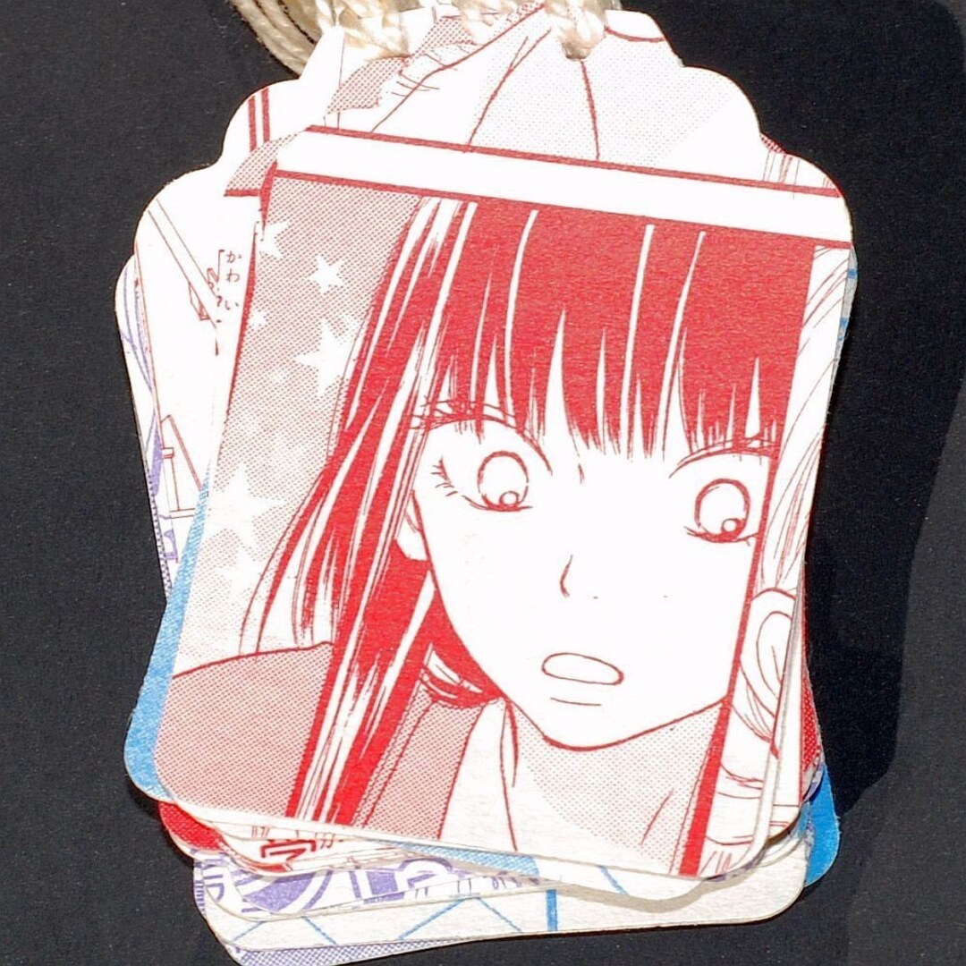 15 Comic Book Tags Japanese Comic Book Gift Tags Manga Gift - Etsy