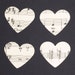 Music Paper Hearts- 100 Vintage Sheet Music Paper Hearts, Vintage Craft ...