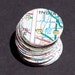 Map Paper Circles- 100 United States 1 Inch Vintage Map Circles ...