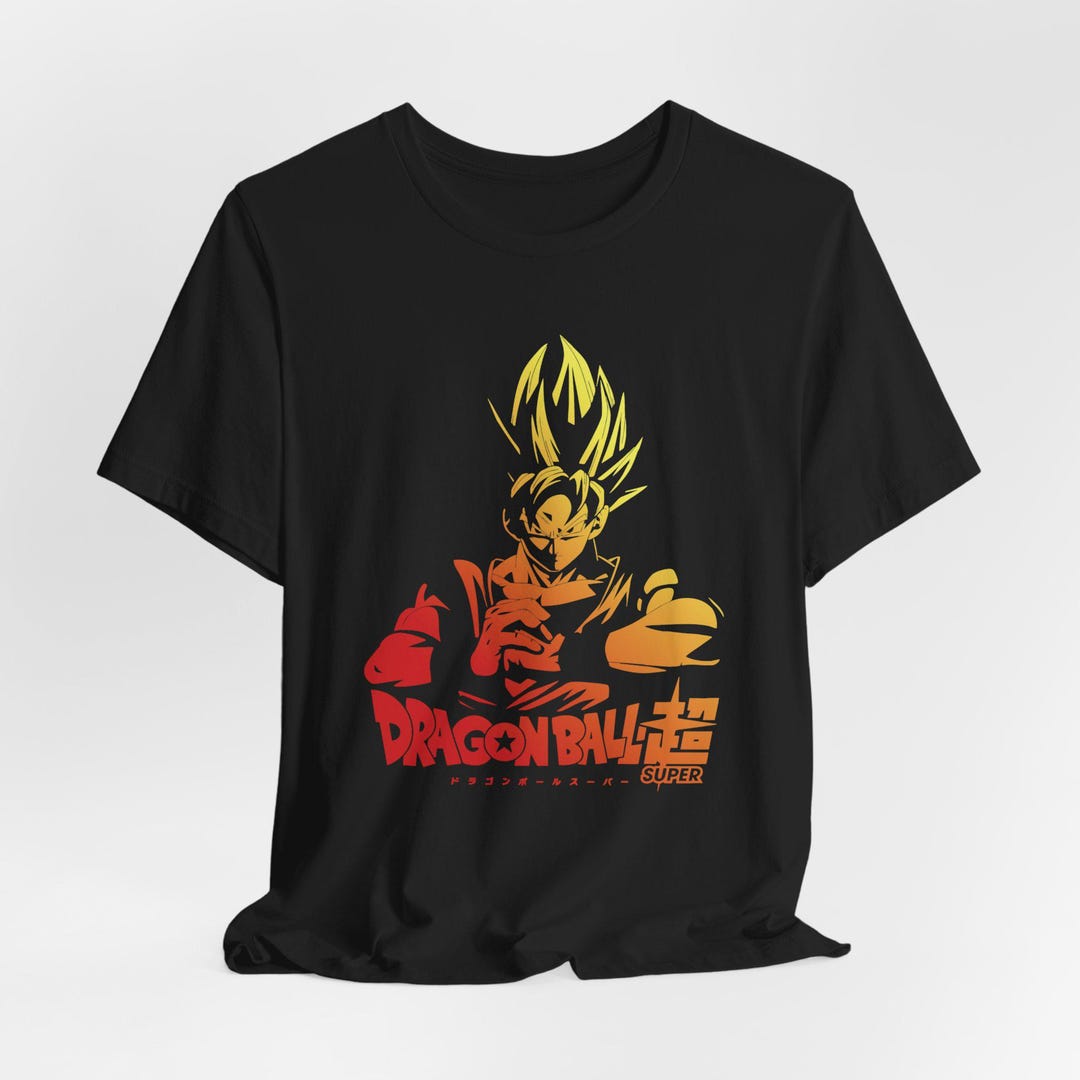 Dragonball Z Super Shirt, Vintage Anime Tee, Simple Powerful Unisex ...