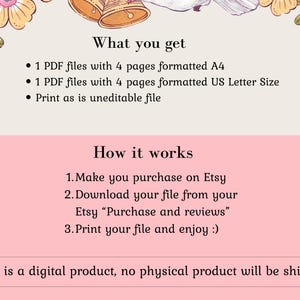 Tea Party Planning Bundle: Checklist, Guest List, Menu (digital ...