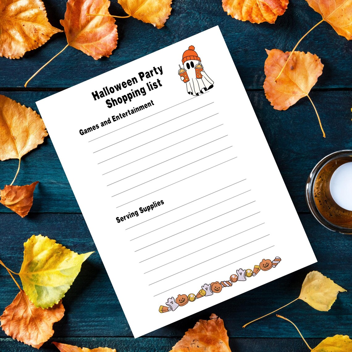 Printable Halloween Party Checklist, Event Planner (PDF) - Etsy