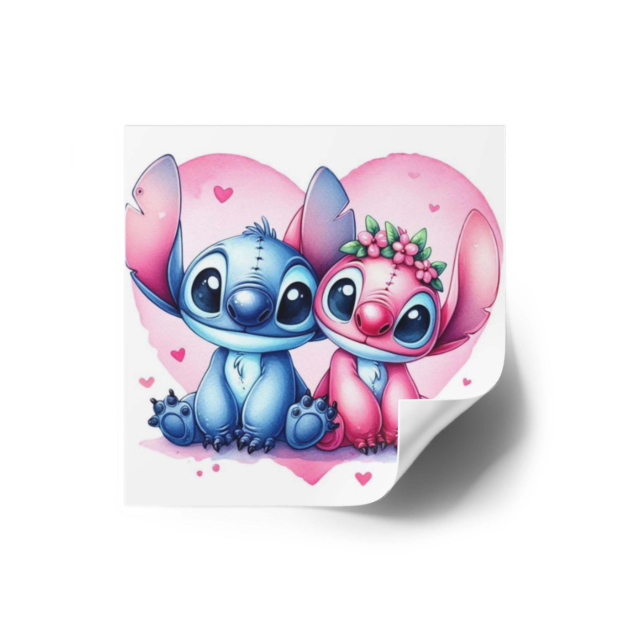 Square Laminate Stickers - Sticker Stitch, Scrapbooking Labels, DIY ...