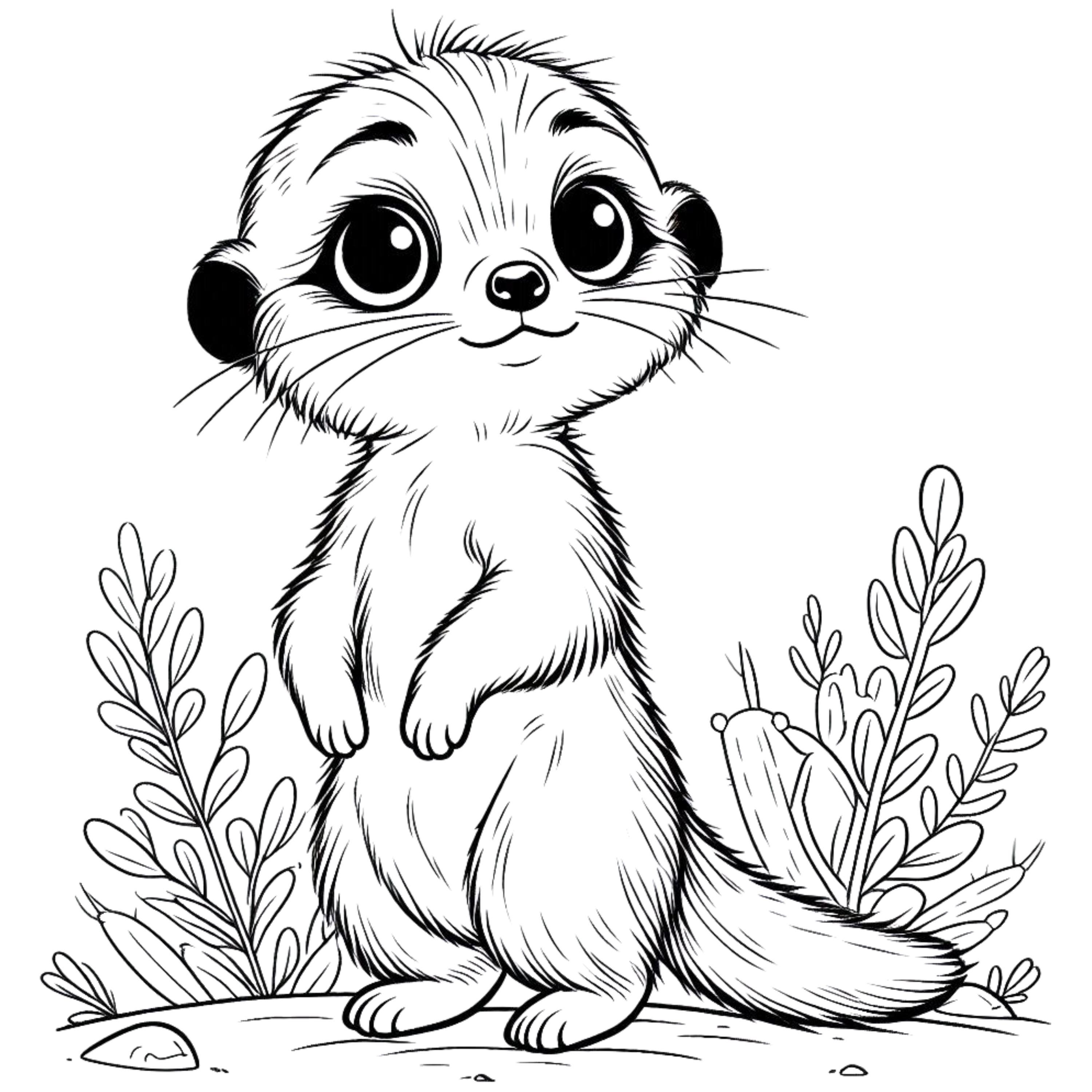 Animal Coloring Pages for Kids: Fun Learning Activity (PDF) - Etsy