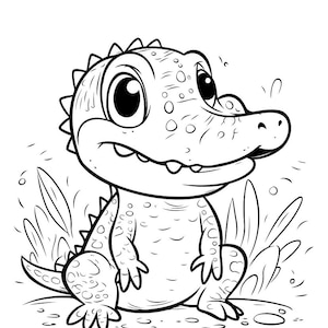 Safari Animal Coloring Pages for Kids – 30+ Cute Jungle & Zoo Animals ...