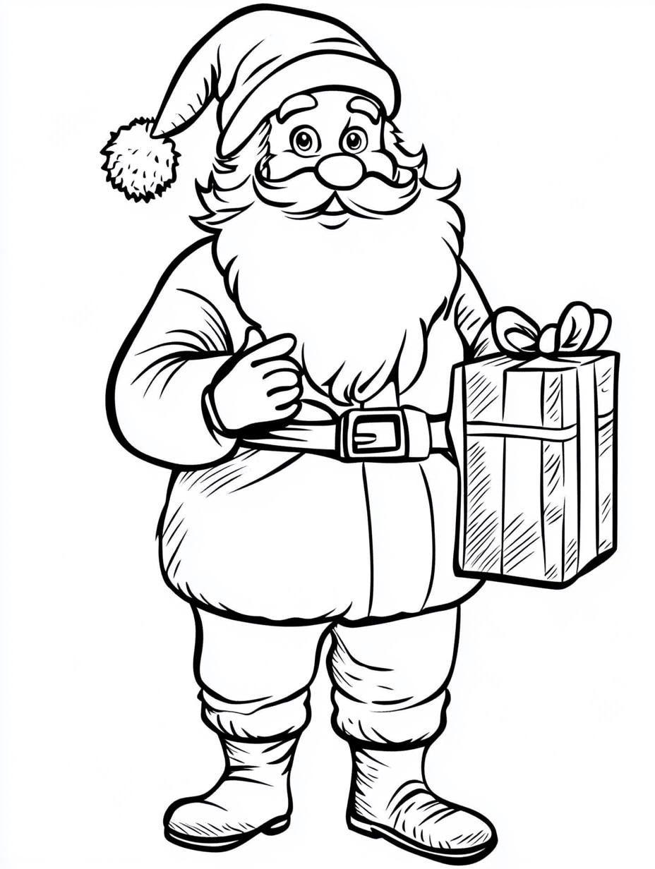 Festive Christmas Coloring Pages for Kids and Adults – Printable ...