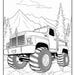 Monster Truck Coloring Page: Off-road Adventure (PDF Download) - Etsy