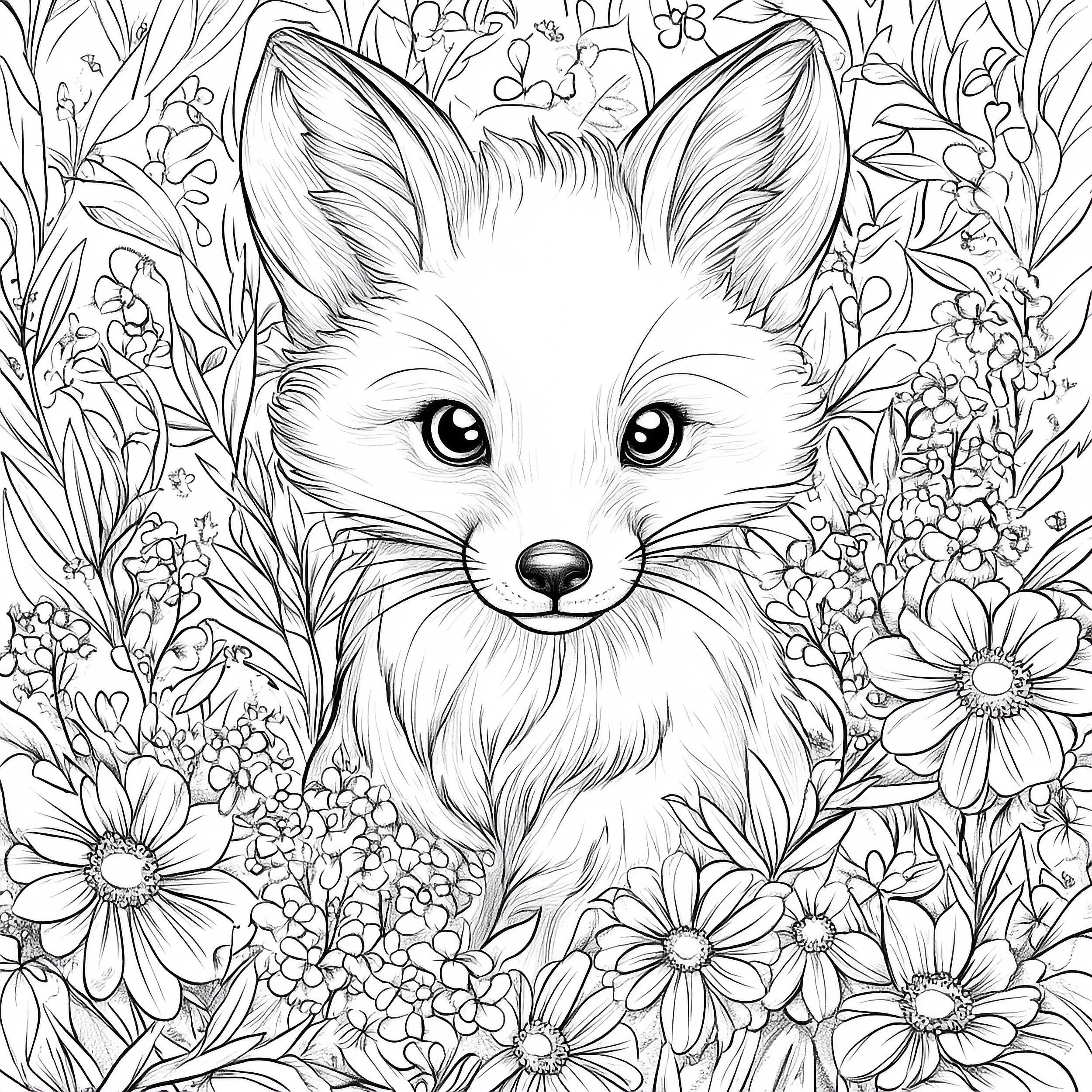 Wild Animals Coloring Pages – Fun and Educational Printable Designs - Etsy