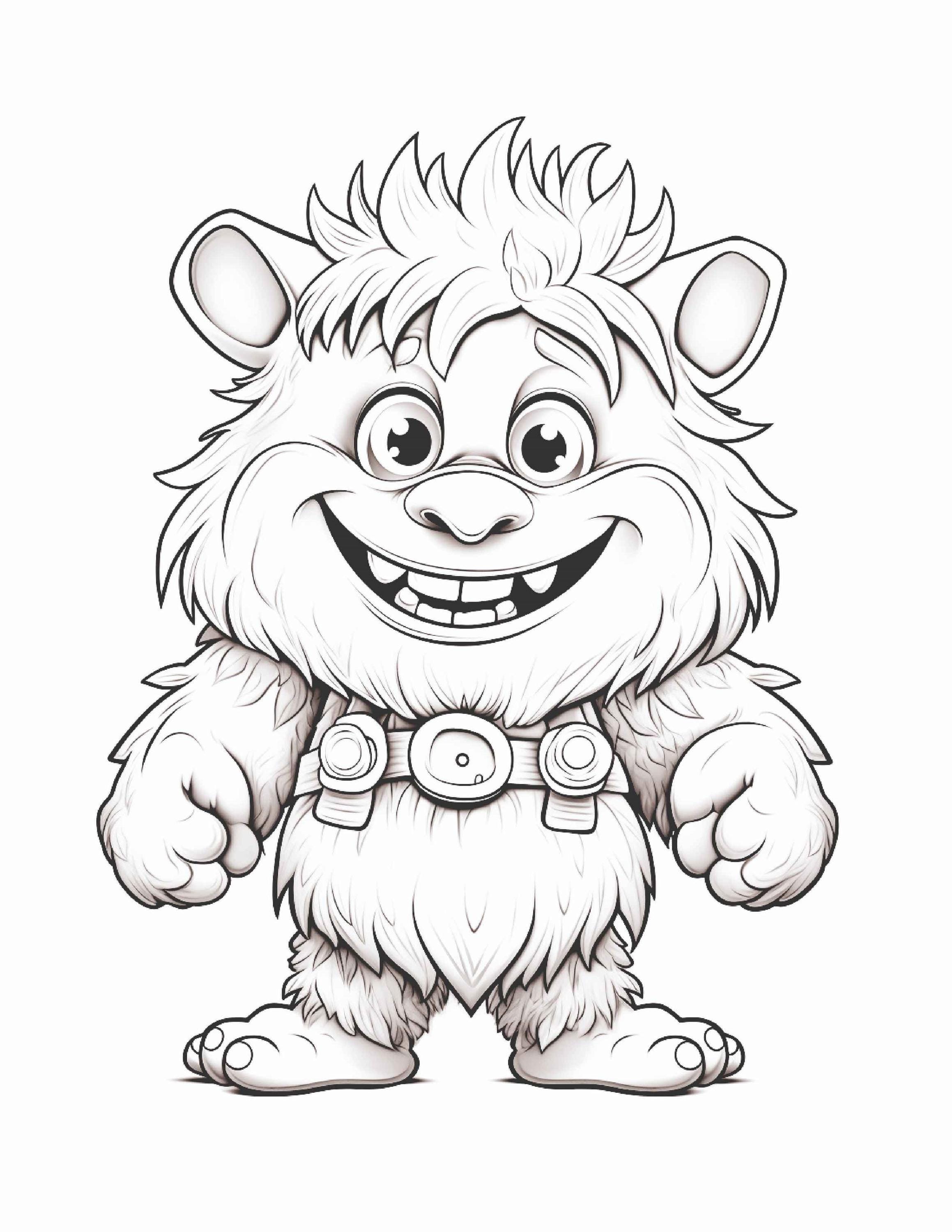 Halloween Coloring Pages | Printable Spooky Monsters for Kids, Teens ...