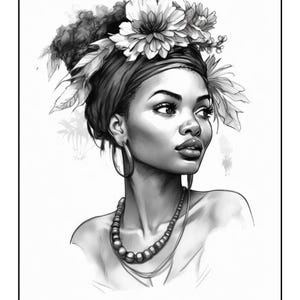 Empower Black Women Coloring Pages for Adults – Inspirational Quotes ...
