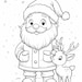 Snowman Christmas Tree Coloring Page: Holiday Fun (PDF) - Etsy