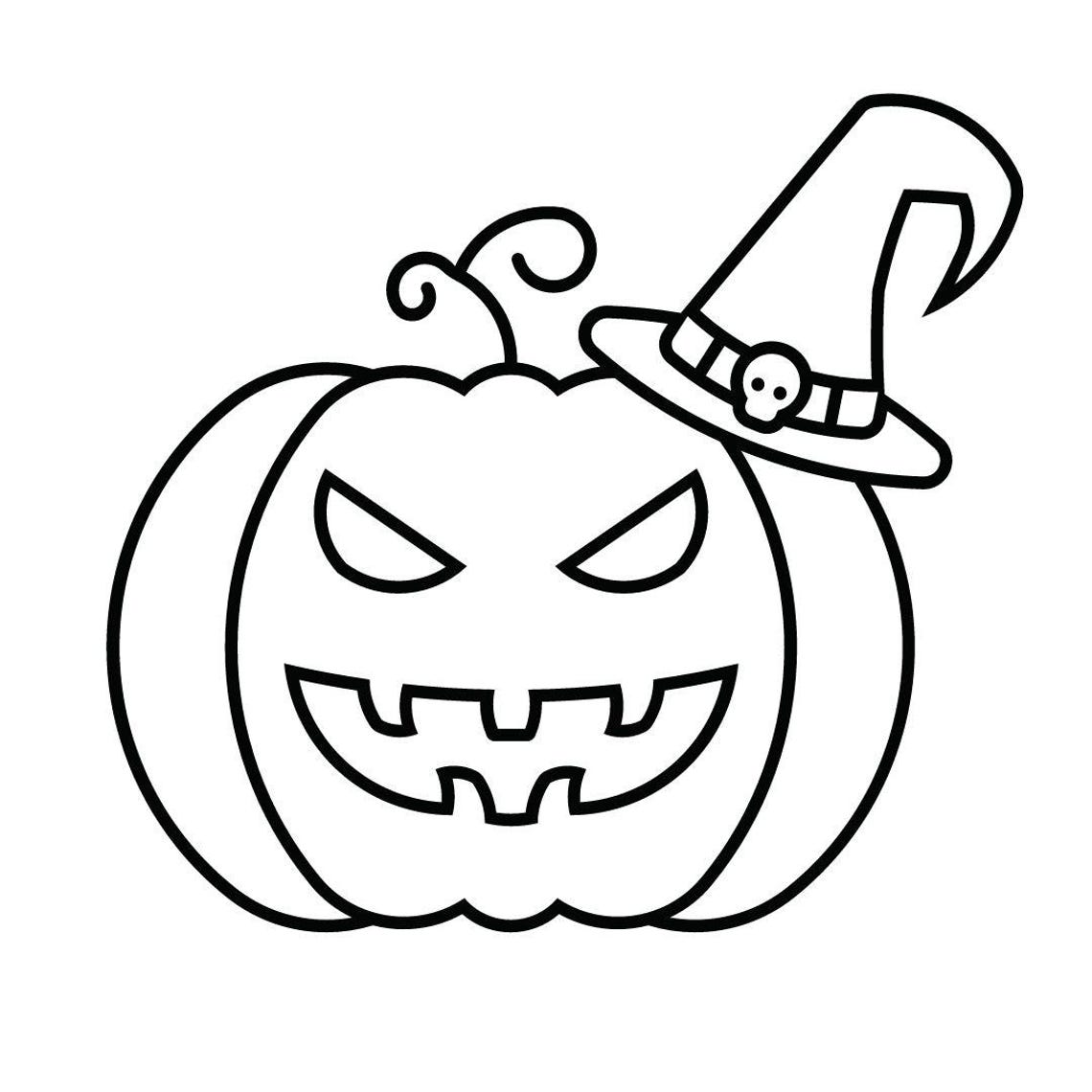 Halloween Coloring Pages | Printable Spooky Monsters for Kids, Teens ...