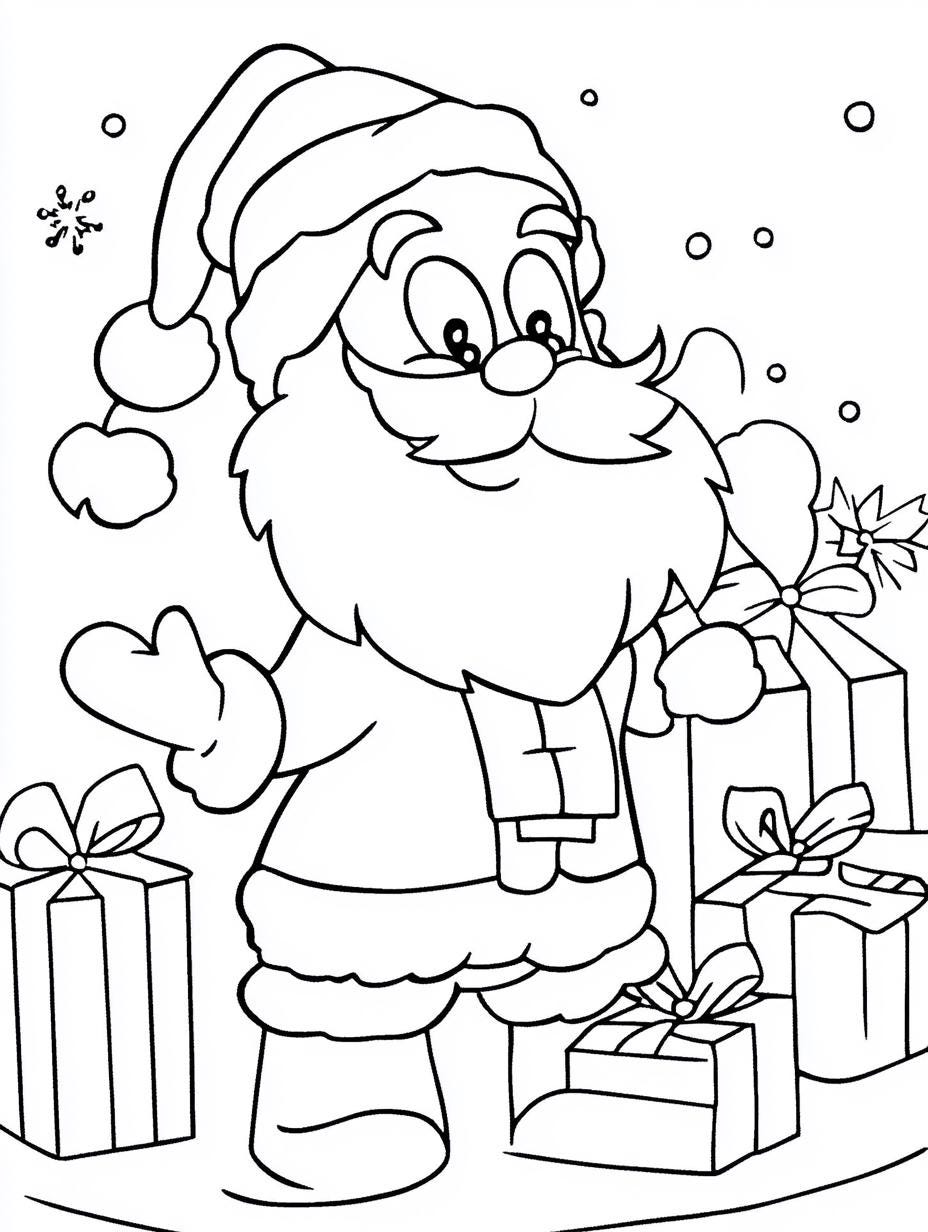 Festive Christmas Coloring Pages for Kids and Adults – Printable ...