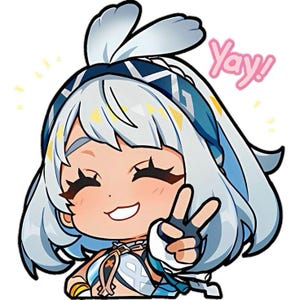 Digital Anime Stickers Bundle – Cute - Colorful Kawaii Printable Pngs ...