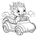 Little Dragons Coloring Pages | 8 Cute Printable Dragon Designs for ...