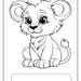 Animal Coloring Pages for Kids: Fun Learning Activity (PDF) - Etsy