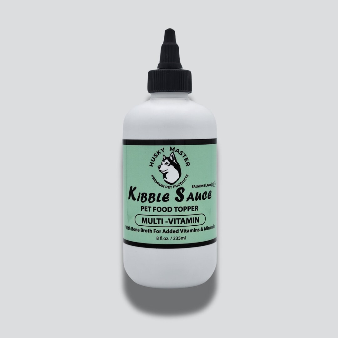 MULTI-VITAMIN Kibble Sauce Food Topper Pet Supplement W/ Omega 3 & Bone ...