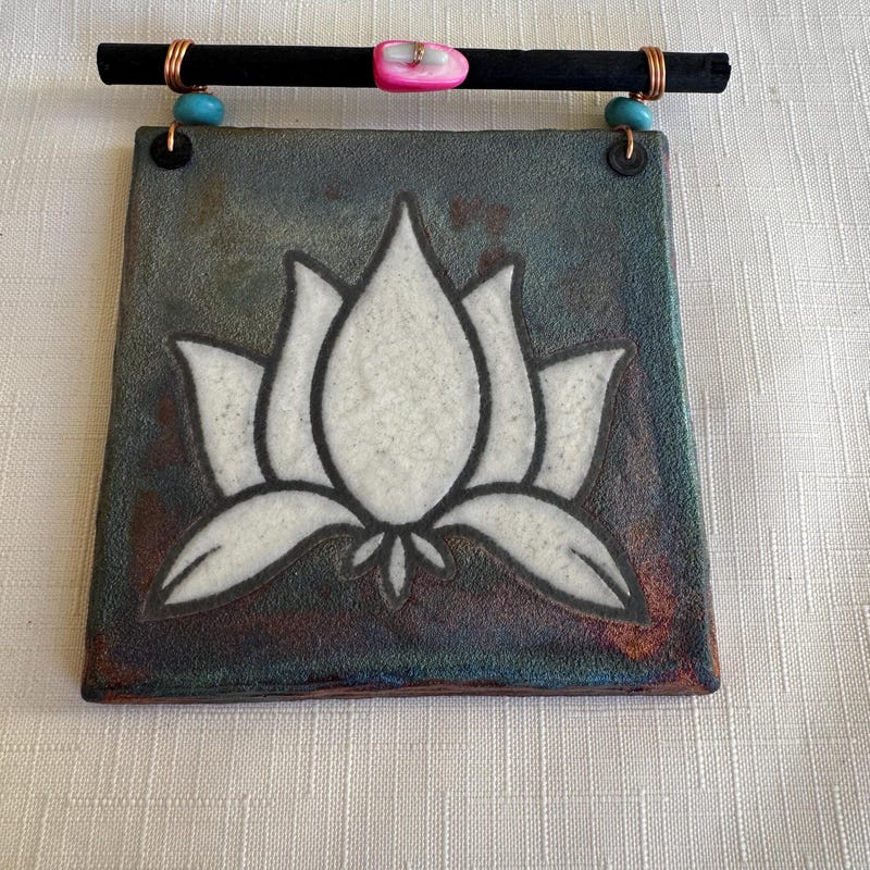 Raku Tiles - Etsy