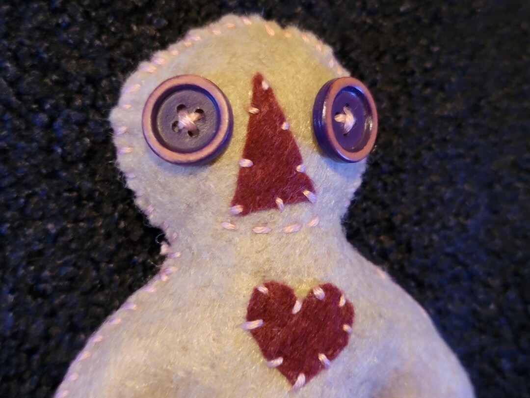 Handmade Poppet-style Plush Doll - Etsy