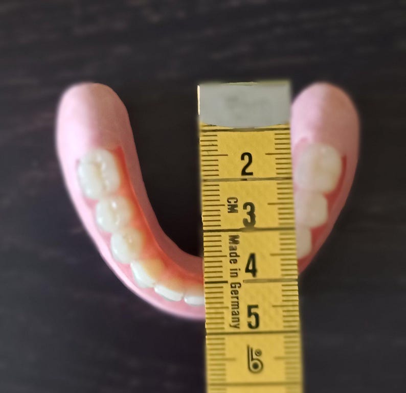 DIY Denture Boil and Bite Lower Size LARGE Make It Yourself Kit Easy ...