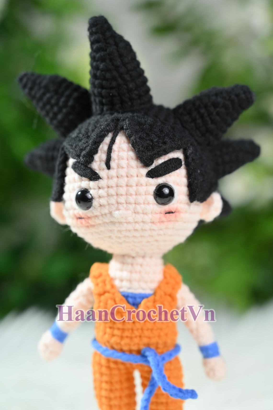 Son Goku Crochet Pattern PDF, Goku Crochet Pattern, Goku Doll, Son Goku ...