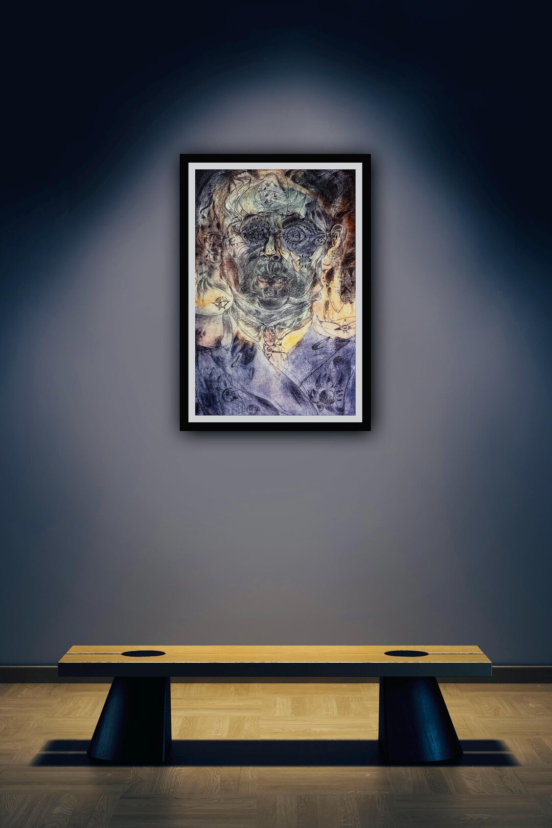 Joan Miro: Self Portrait 1. Signed and Numbered. - Etsy