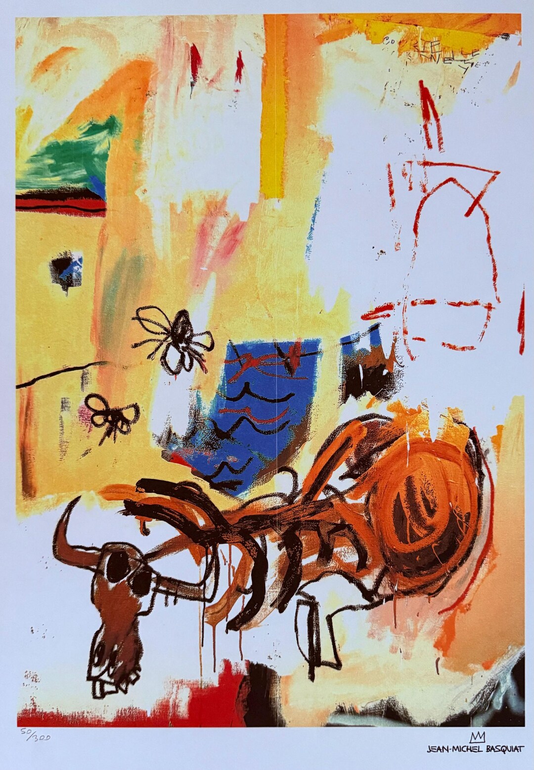 Jean-michel Basquiat: "poison Oasis”. Signed and Numbered, Lithograph ...
