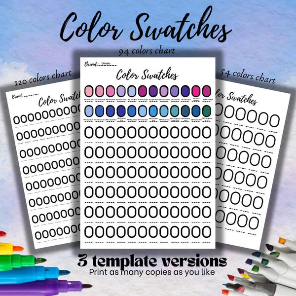 Chen rui markers - Etsy Portugal