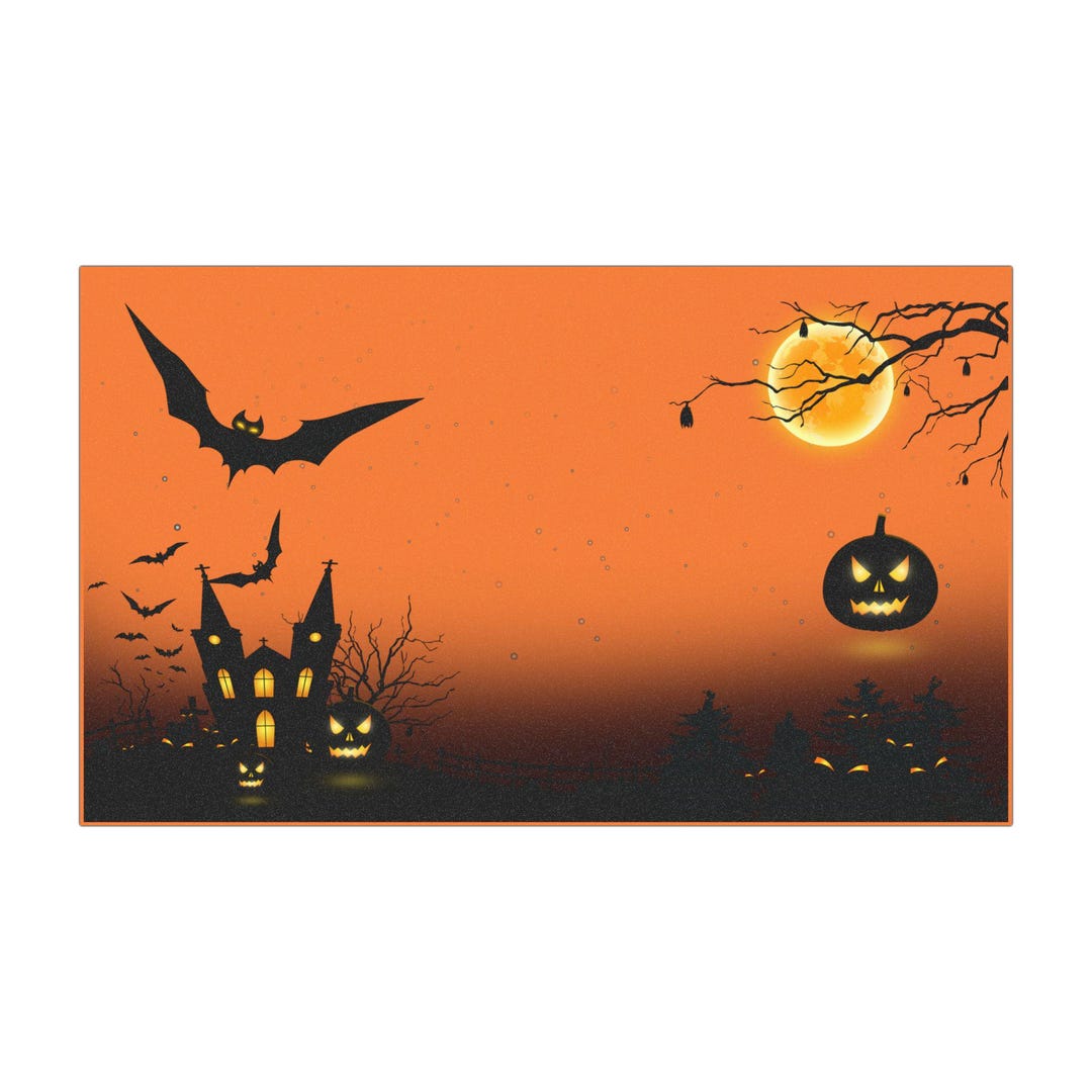 Spooky Haunted House Magnet, Halloween Car Magnet, Cute and Spooky ...