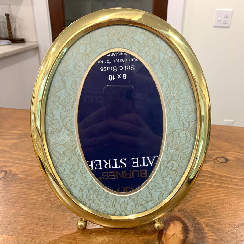 Oval Picture Frame - Etsy