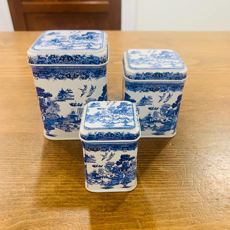 Blue Willow Tea Set - Etsy