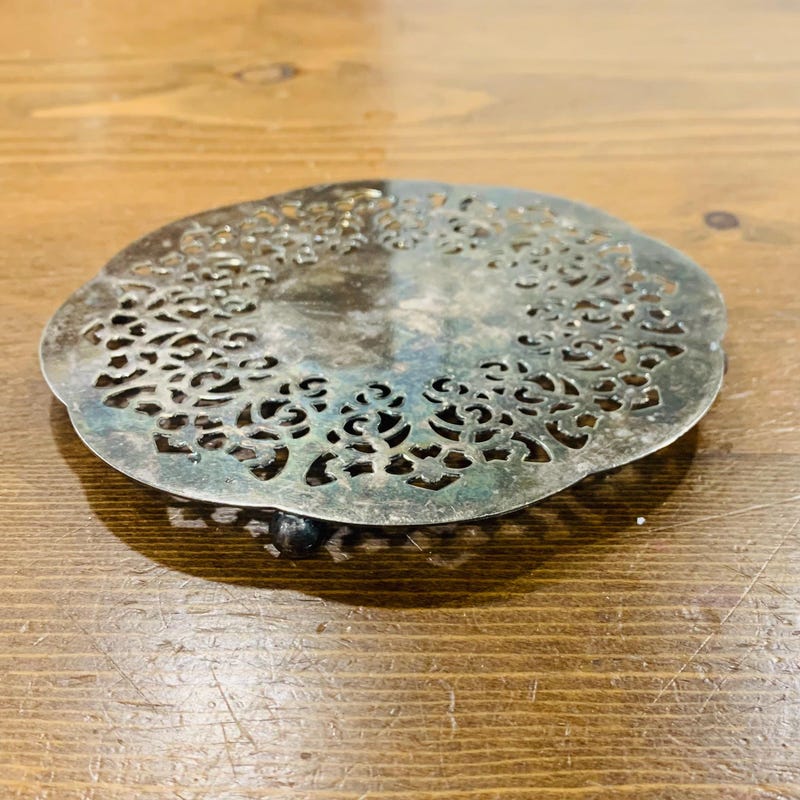 Silver Trivet - Etsy