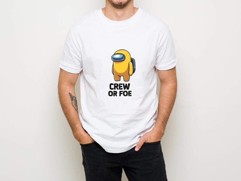 Among Us PNG & SVG Bundle - Crewmate Vector Art, T-shirt Design Prompts ...