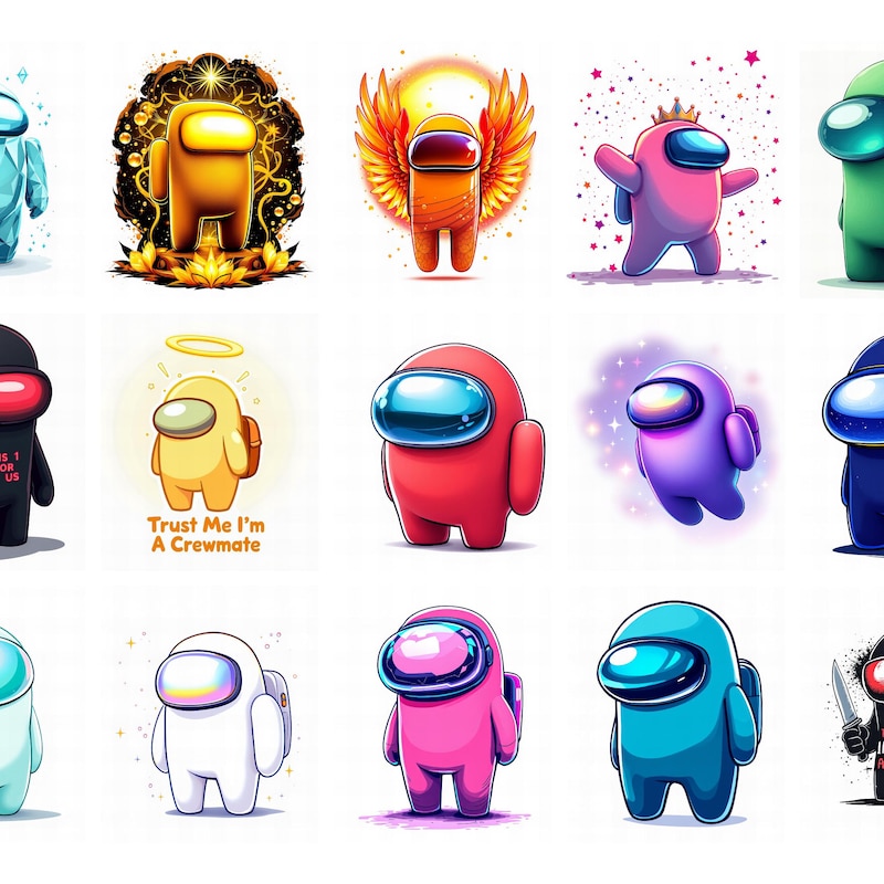 Among Us Png - Etsy