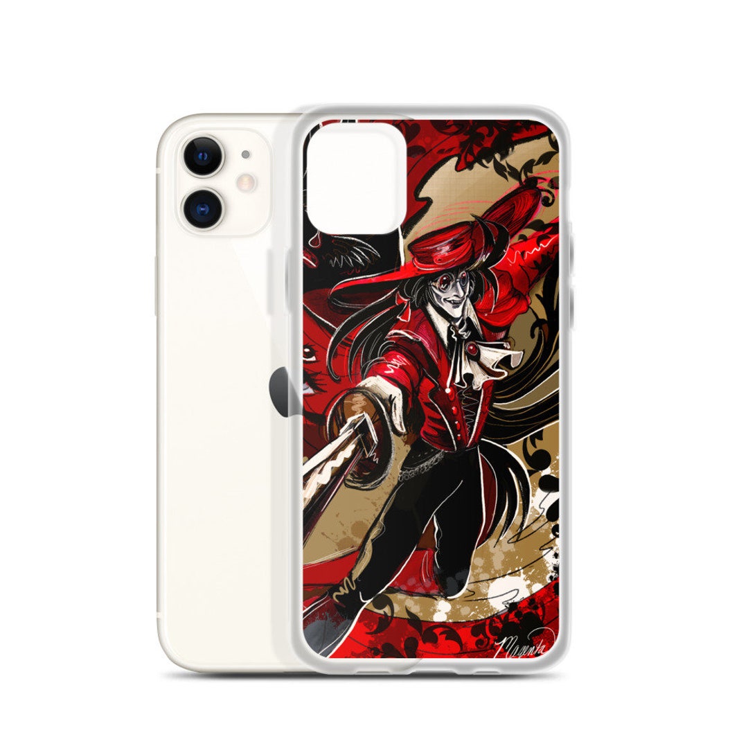 Alucard Hellsing Anime Fanart Inspired Illustrated Cel Phone - Etsy