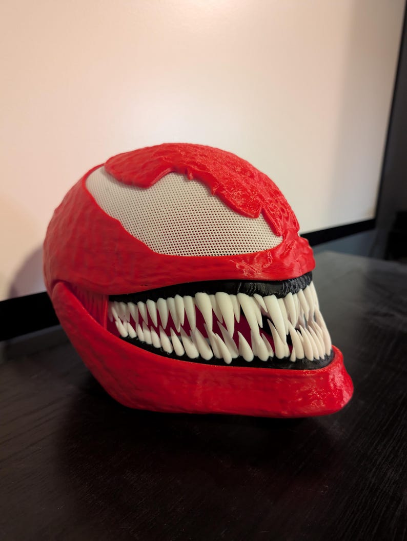 Carnage Mask / Helmet cosplay - Etsy