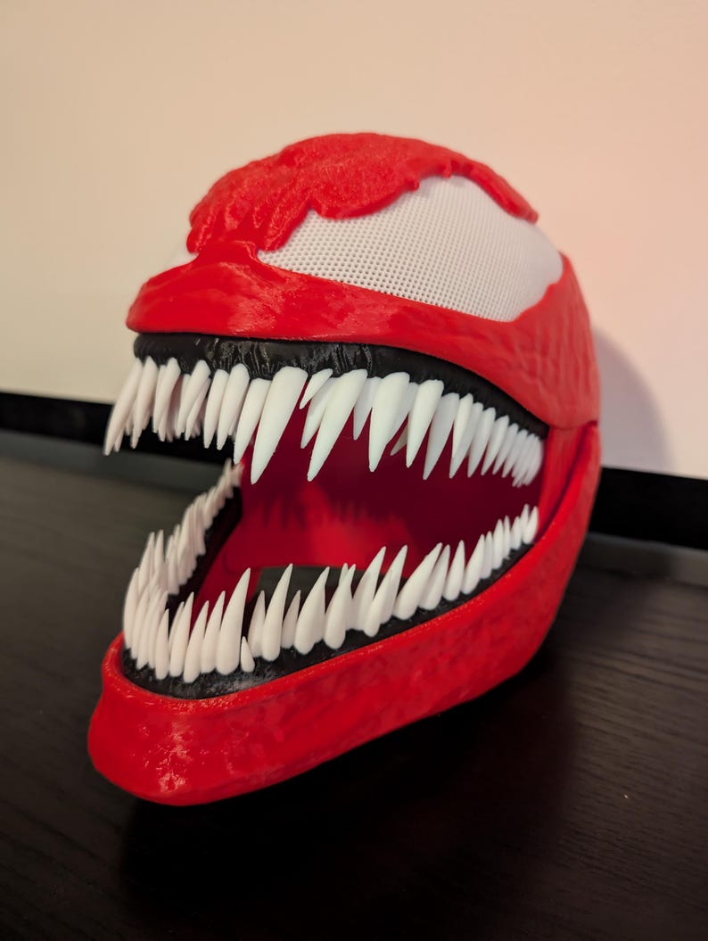 Carnage Mask / Helmet cosplay - Etsy