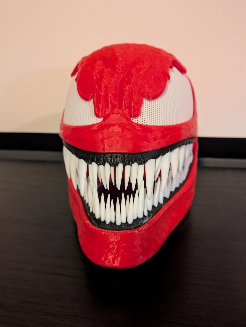 Carnage Mask / Helmet cosplay - Etsy