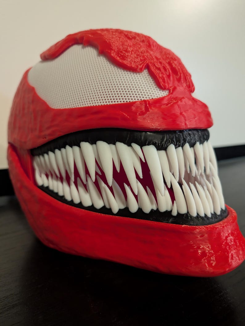 Carnage Mask / Helmet cosplay - Etsy