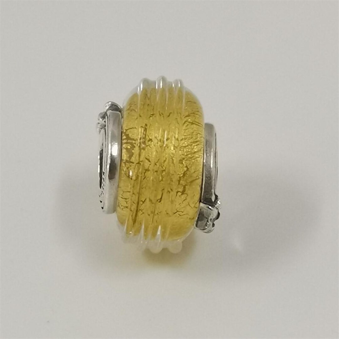 Pandora Shooting Star Grooved Murano Glass Charm - Etsy