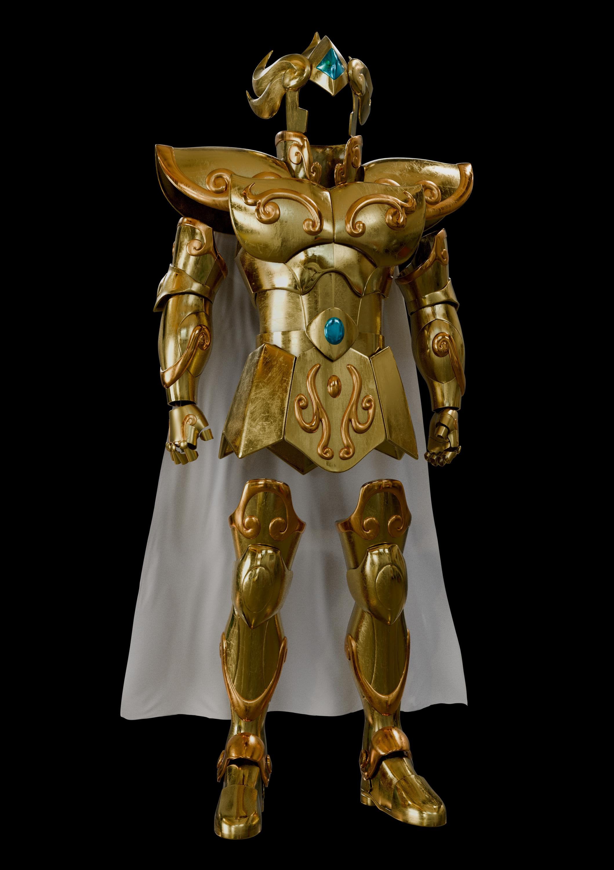 Cloth Leo, Aioria, Saint Seiya STL Cosplay - Etsy